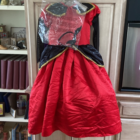 Disguise | Costumes | Vampire Costume Sz M 8 Red Black Hoop Skirt ...